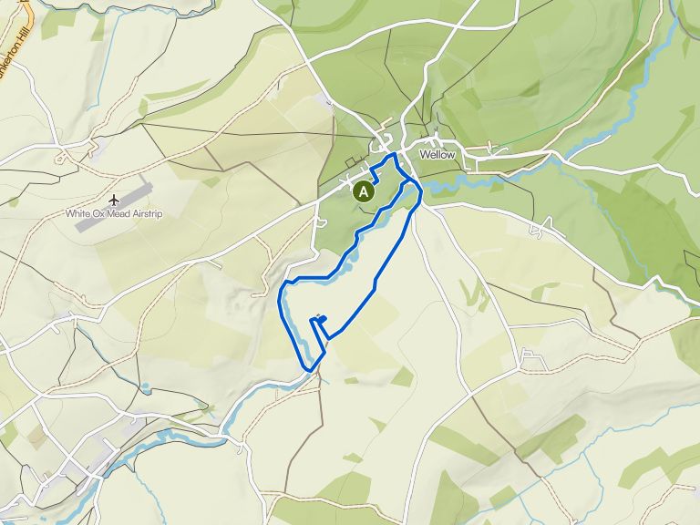 Wellow und Stoney Littleton Long Barrow Schleife — Die Cotswolds ...